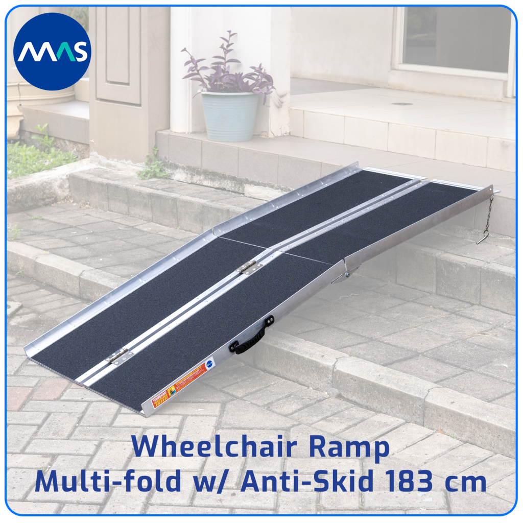 MAS Wheelchair Ramp / Jalur Landai Kursi Roda - Multi-fold with Anti ...